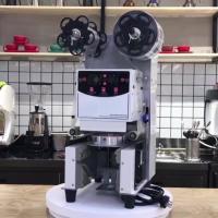 China 500/H Milk Tea Cup Sealer Machine Stainless Steel Equipment for Hotels and Restaurants for sale