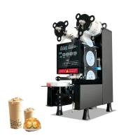 China High Productivity Beverage Cup Sealing Machine 500/H for Fast Production for sale