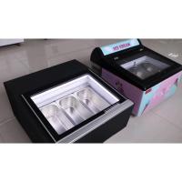 China Commercial Catering 44kg Small Type Freezer Gelato Cabinet with CE Certification in 220V for sale