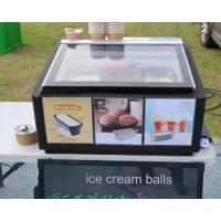 China Soft Ice Cream Display Freezer Perfect for Supermarket and Dessert Shop Refrigeration for sale