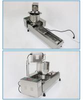 China 220v Donut Frying Machine Automatic Commercial 304 Stainless Steel 500pcs/h Food Machinery PLC 3kw 35 for sale