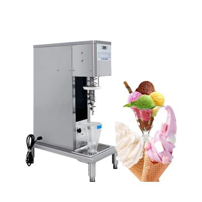 China 80L/H Frozen Real Fruit Ice Cream Mixer Swirl Drill Gelato Blender for Easy Operation for sale