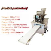 China Fully Automatic Half Moon Dumpling Wonton Machine with 110KG Weight and Easy Operation for sale