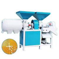 China Multifunctional Corn Grits Milling Machine for Maize Flour Production 110*650*110 for sale
