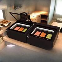 China Small Capacity 10L Gelato Hard Ice Cream Display Freezer Showcase with 200W Power for sale
