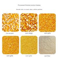 China 110*650*110 Easy Operation Corn Grits Machine for Safe and Industrial Corn Grinder for sale