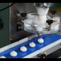 China Function Automatic Encrusting Machine for Small Type 220v Mooncakes and Mochi Cookies for sale