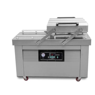 China 120KG Large Capacity Double Chamber Vacuum Sealer for Beef Chicken and Seafood Products for sale