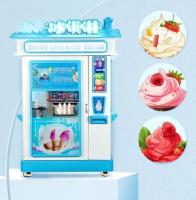 China High Productivity Fully Automatic Soft Ice Cream Machine for 24-Hour Unmanned Vending for sale