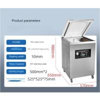 China 400mm Heat Seal Strip Stainless Steel Vacuum Packaging Machine for Food Fresh-keeping for sale