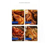 China Electric Gas Grilled Chicken Oven 3-Layer 9-Layer Automatic Rotating Barbecue Machine for sale