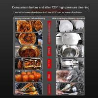 China Commercial Dishwasher with 1650/h Working Capacity and Long-lasting Weight KG 100 for sale