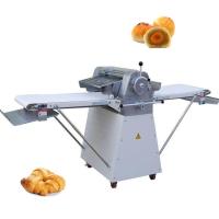 China Small Pizza Dough Sheeter Machine 0.55kw within 520mm Stainless Steel Roller Length for sale