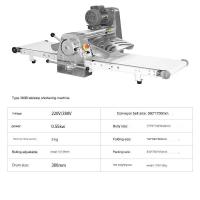 China Industrial Electric Dough Laminating Fondant Roller Machine for Hotel 1775*730*640mm for sale