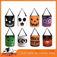 China Lightweight LED Halloween Bucket in Customized Size for Toddler Trick-or-Treat Fun for sale