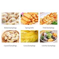 China 4800-8000 Pieces/h 110KG Stainless Steel Dumpling Machine with Easy Operation Commercial Samosa Maker for sale