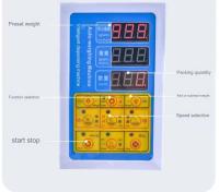 China 6-15 Times/Minute Powder Granule Filling with 110v/220v Automatic Weighing Dispenser for sale