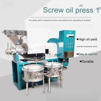 China Sunflower Coconut Palm Sesame Olive Oil Press Machine for 125 KG Per Hour Extraction for sale