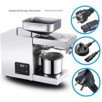 China Mini Small Household Home Full Automatic Oil Extraction Olive Oil Press Machine 8 KG for sale