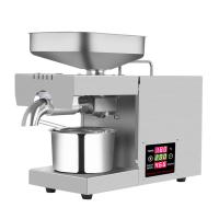 China Mini Small Household Home Full Automatic Oil Extraction Olive Oil Press Machine 8 KG for sale