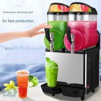 China Commercial Snow Melter Slush Machine for Farms Single Double Three Tank for sale