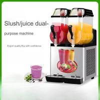China 670*620*840mm Commercial Snow Pellet Slush Machine with Single Double Three Tank for sale