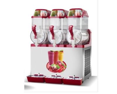 China Low Consumption Commercial Used Three Tanks Slush Machine with Full-automatic Function for sale