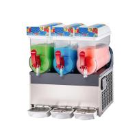 China Low Consumption Commercial Used Three Tanks Slush Machine with Full-automatic Function for sale