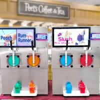 China Revolutionize Your Frozen Drink Business with Our Slush Maker 2 Stainless Steel Tanks for sale