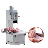 China Table Electric Butcher Band Saw Cutter for Frozen Chicken Beef Cow Bone and Meat Cutting for sale