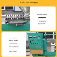 China 1380kg High Oil Yield Oil Press Machine for Small Business 15kw Power Control Panel 2020 for sale