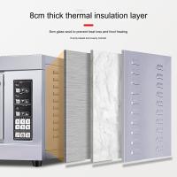 China Suitable for Baking Bread Cake Pizza 3-layer 6-tray Electric Heating Commercial Oven for sale