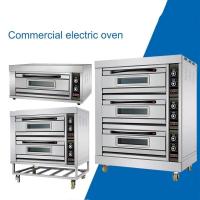 China Suitable for Baking Bread Cake Pizza 3-layer 6-tray Electric Heating Commercial Oven for sale