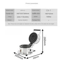 China Power Source Electric Power 1kw Ufo Burger Machine 345*252*260mm From Manufacturers for sale