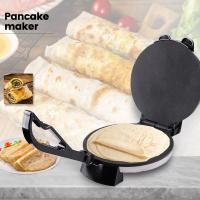 China Food Shop 304 Stainless Steel Double-sided Heating Roti Maker and Pizza Machine 220V for sale