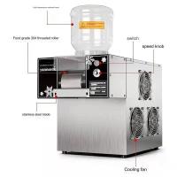 China 220V Stainless Steel Body Milk Snowflake Machine for Easy Cleaning Bingsu Ice Shaver for sale