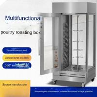 China Electric Heating Gas Rotary Chicken Oven for BBQ and Grilling in Manufacturing Plant for sale