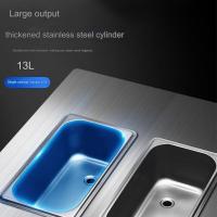 China Commercial Automated Table Top 3 Flavors Soft Serve Ice Cream Machine 480*560*720mm for sale