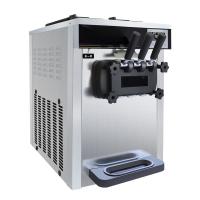 China Commercial Automated Table Top 3 Flavors Soft Serve Ice Cream Machine 480*560*720mm for sale