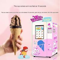 China 220V 320kg Self-service Smart Ice Cream Vending Machine for Quick and Easy Treats for sale