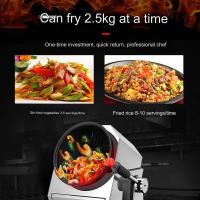 China Upgrade Your Restaurant Kitchen with this 360 Degree Stir-Frying Robot and Cooker Combo for sale