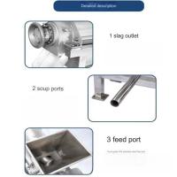 China Industrial Cold Press Juicer 135kg for Fresh Coconut Milk and Fruit Juice Extraction for sale