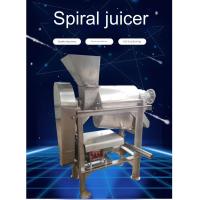 China Stainless Steel Silver Color Commercial Juicers for Processing Plants 135 KG Capacity for sale