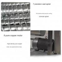 China 3kw Industrial Juicer Machine for Juice Production in Stainless Steel Silver Color for sale