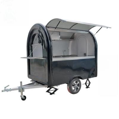 China Europe Customized Concession Bubble Tea Coffee Vending Cart Fully Equipped Food Truck for sale