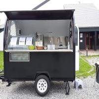 China Outdoor Fast Food Custom Made Kitchen Trailer Trucks with Equipment in USA and Beyond for sale