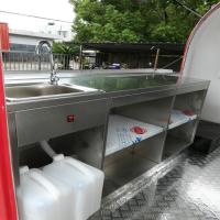 China Outdoor Fast Food Custom Made Kitchen Trailer Trucks with Equipment in USA and Beyond for sale