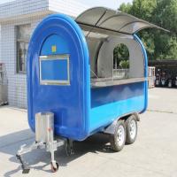 China Outdoor Fast Food Custom Made Kitchen Trailer Trucks with Equipment in USA and Beyond for sale