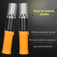 China Fish Scale Remover Handheld Electrical Fish Scaler with 30 Seconds Work Efficiency for sale