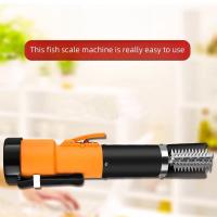China Handheld Fish Scaler Efficiently Remove Scales in 30 Seconds for All Fish Types for sale